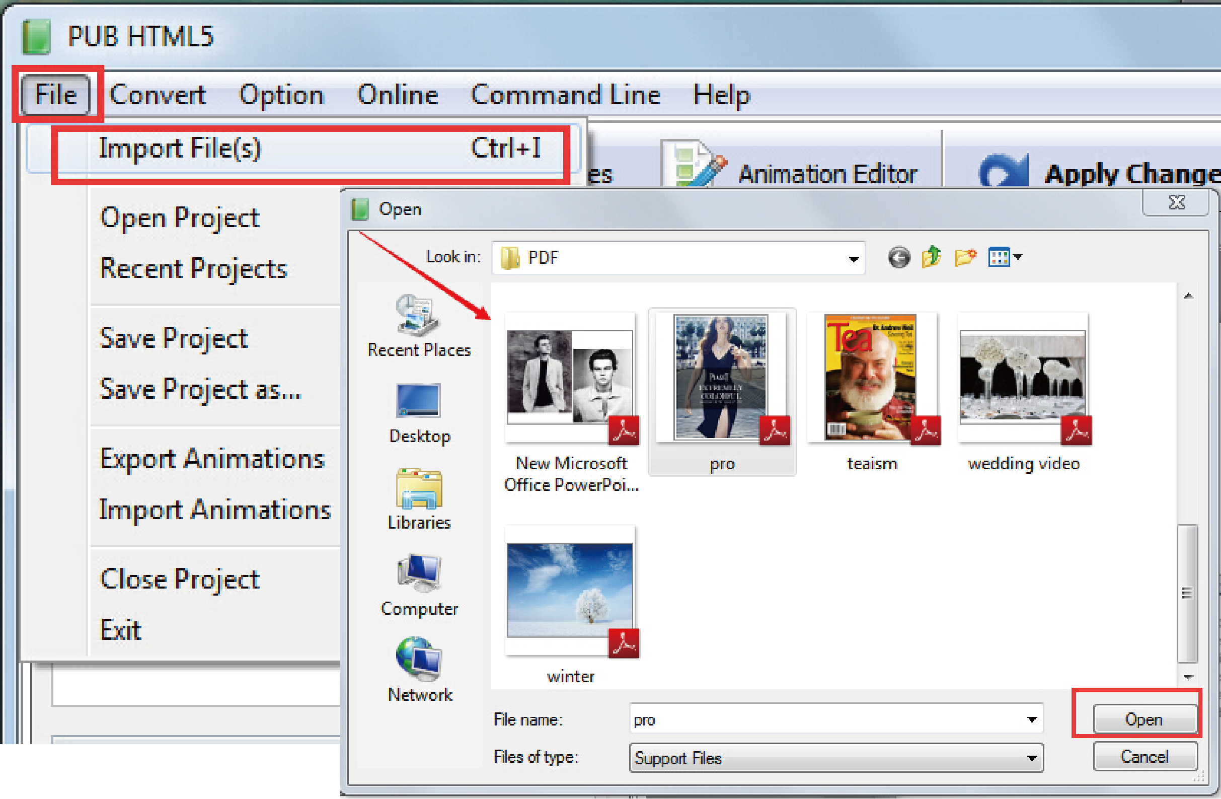 How To Import Specific Pages Of PDF File To PubHTML5 Desktop PubHTML5 Help Center